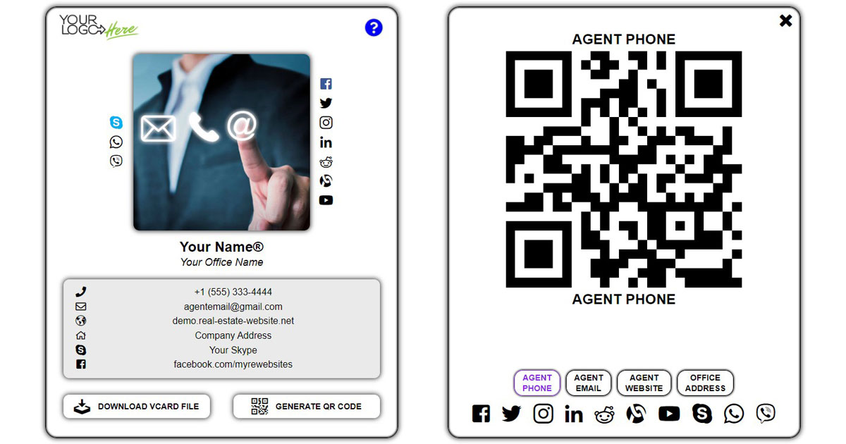 Agent Virtual Card – Ralph Schiavone | HLS Group, Inc.